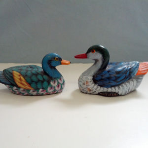 Accents | Vintage Vibrant Colors Decorative Display Ducks | Poshmark